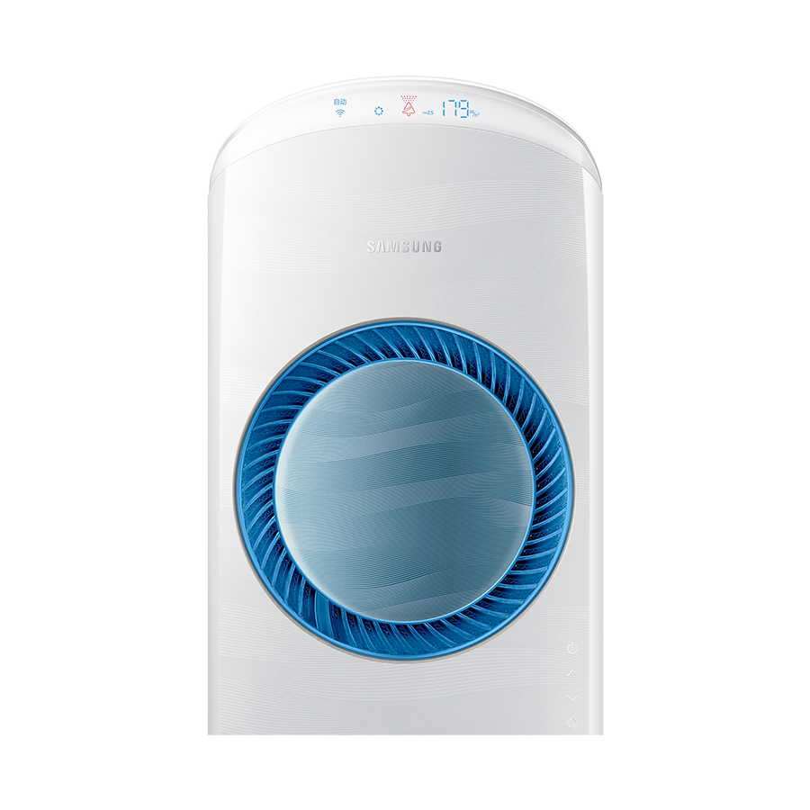 空净蓝旋风AX9000系列，空气净化器，瑞雪白色 KJ1100G-K9080W